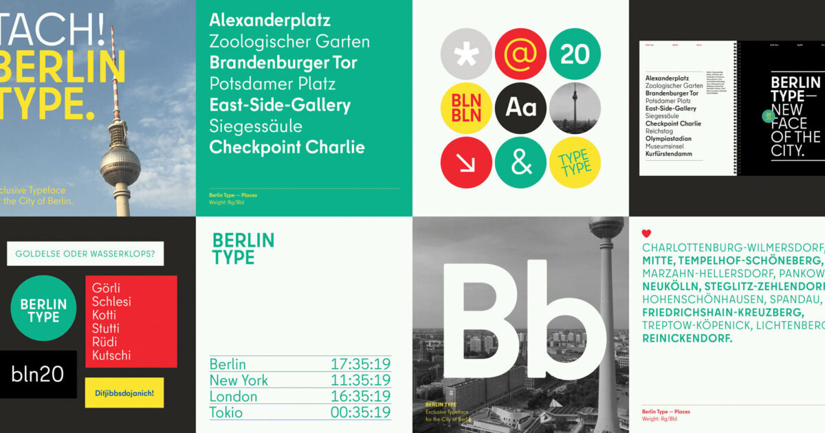 BERLIN TYPE | HvD Fonts