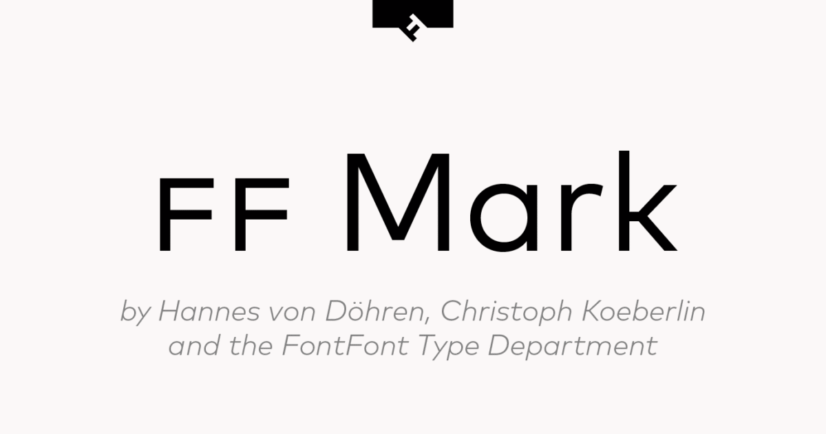 FF Mark | HvD Fonts