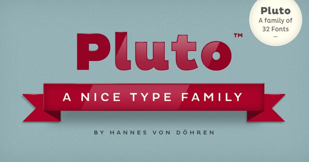 Pluto Condensed | HvD Fonts